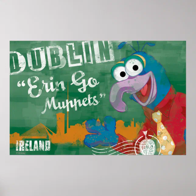 Gonzo - Dublin, Ireland Poster | Zazzle