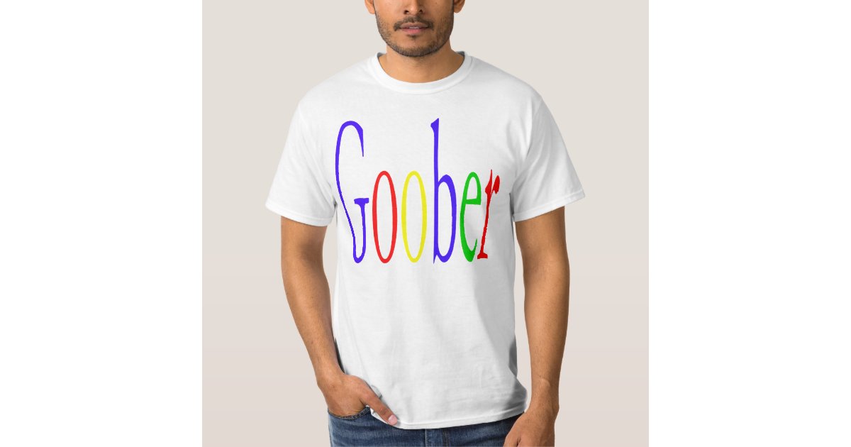 Goober Google T-shirts | Zazzle