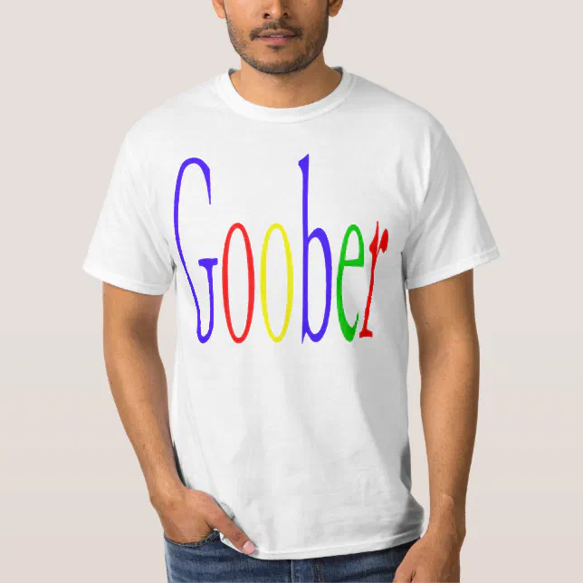 Goober Google T-shirts | Zazzle