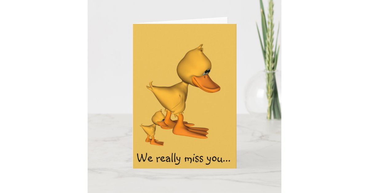 Goober the Duck Card | Zazzle