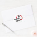 GOOD BAD UGLY Red arrow Classic Round Sticker | Zazzle