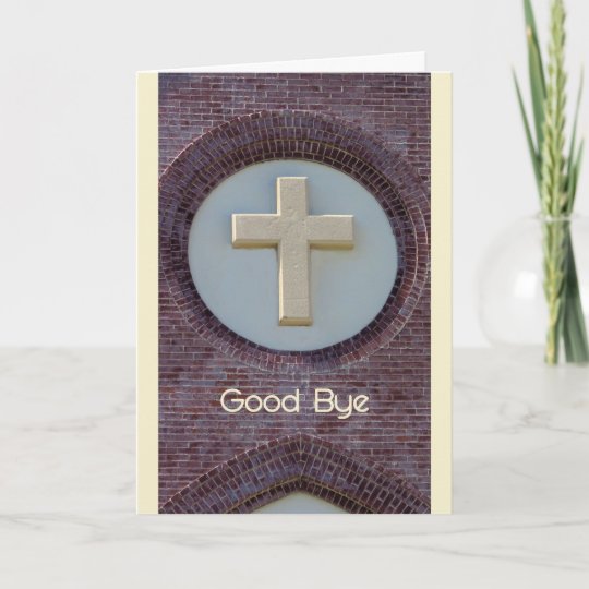 Good Bye Card for Your Great Pastor | Zazzle.com