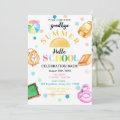 good bye Summer hello school Back to School Party Invitation | Zazzle
