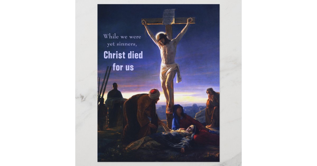 Good Friday Customizable Church Bulletin | Zazzle