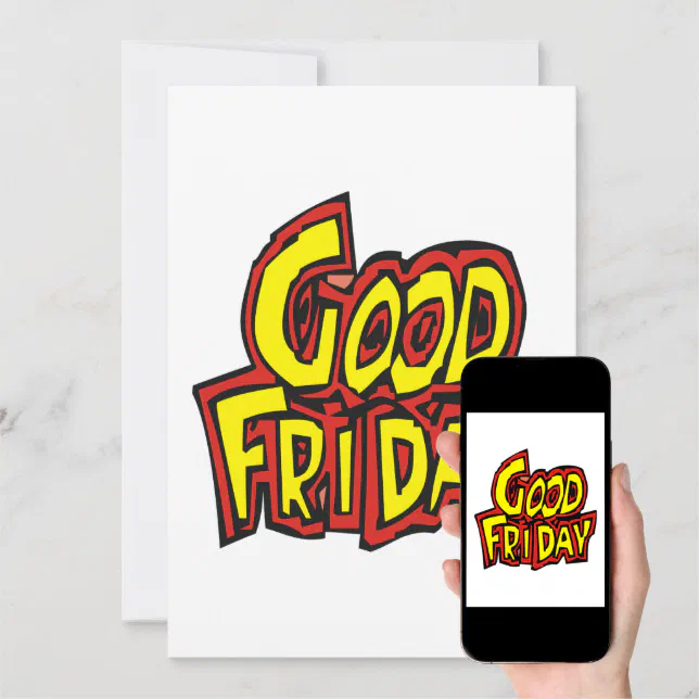 Good Friday Invitation | Zazzle