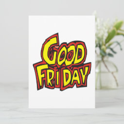 Good Friday Invitation | Zazzle