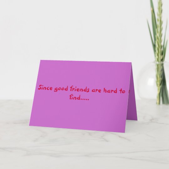 good friends card | Zazzle.com