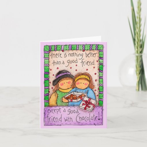 Good Friends Greeting Card | Zazzle