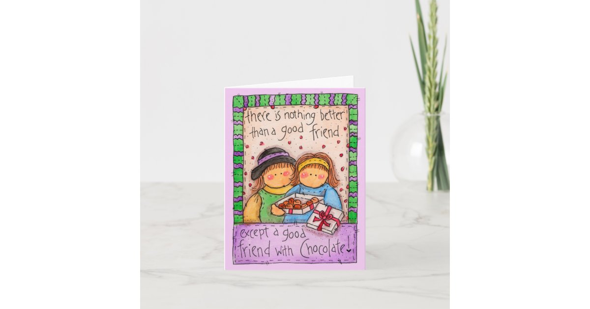 Good Friends Greeting Card | Zazzle