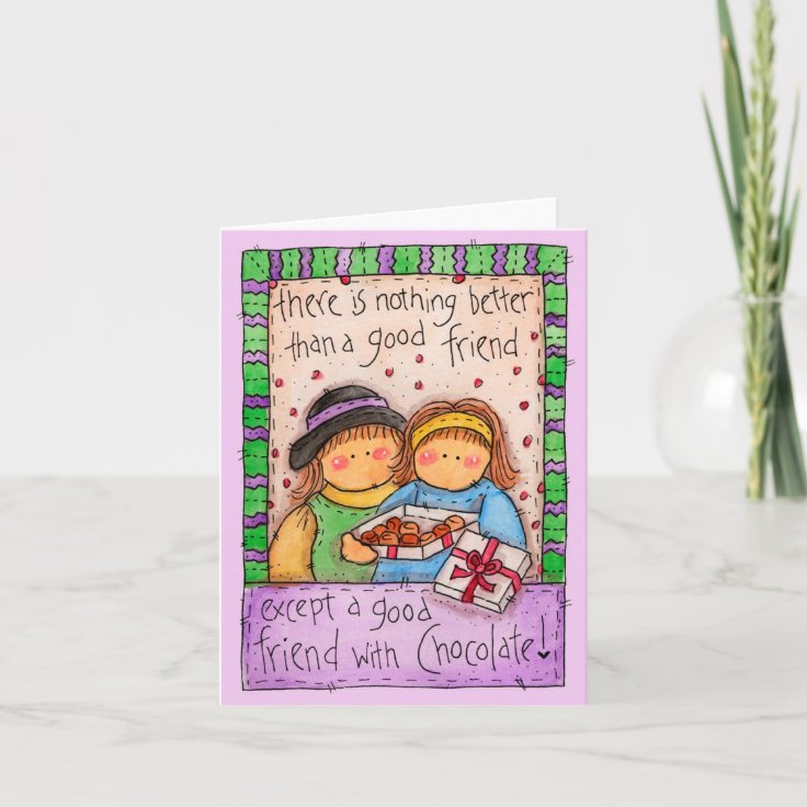 Good Friends Greeting Card | Zazzle