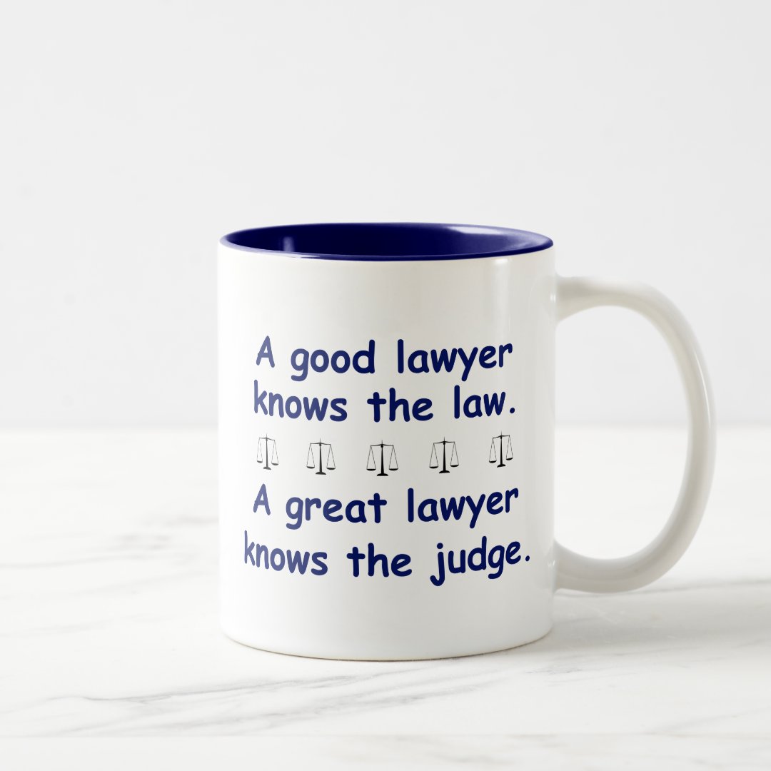 Good/Great Lawyer Two-Tone Coffee Mug | Zazzle