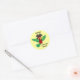 Good Job Matey!-Pirate Parrot Classic Round Sticker | Zazzle