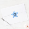 GOOD JOB! STAR STICKER | Zazzle