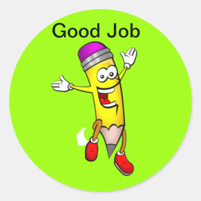 Good Job Stickers | Zazzle