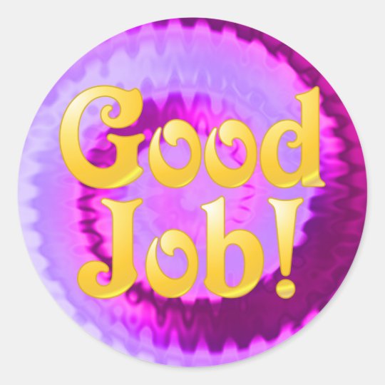 Good Job Stickers | Zazzle.com