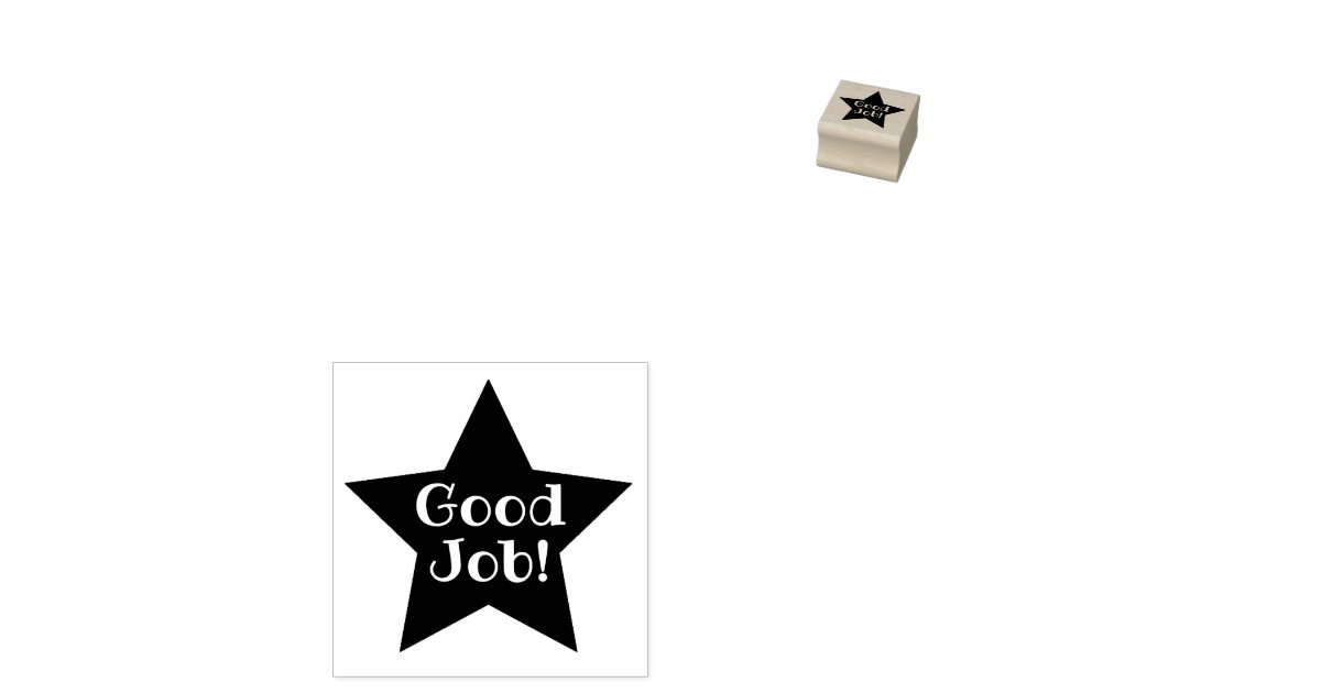 Good Job! Teacher Rubber Stamps | Zazzle