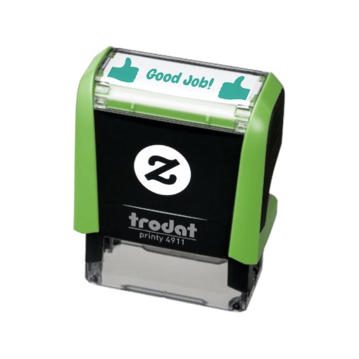 Good Job, Two Thumbs Up Self-inking Stamp | Zazzle