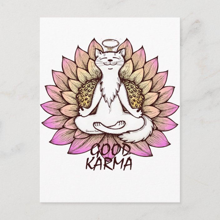Good Karma Postcard | Zazzle.com