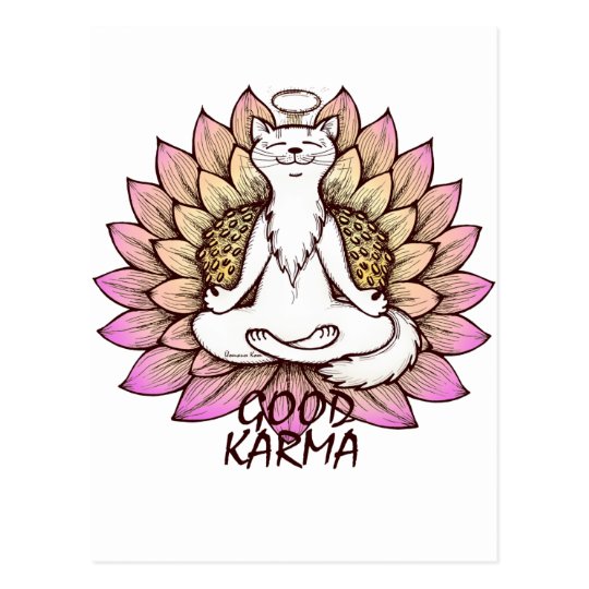 Good Karma Postcard | Zazzle.com
