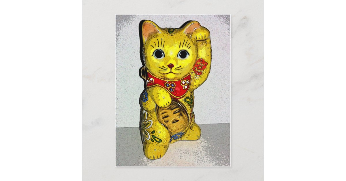 Good Luck Cats! Postcard | Zazzle