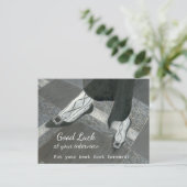 Good Luck Job Interview postcard | Zazzle
