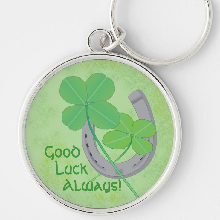 Good Luck Keychain | Zazzle