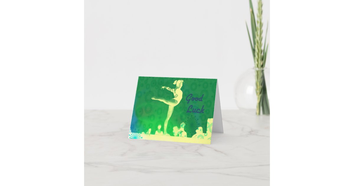 Good Luck Note Card | Zazzle