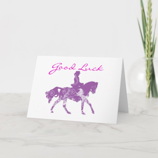 Good Luck with your test! Card | Zazzle.com