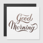 Good Morning calligraphy lettering | Zazzle