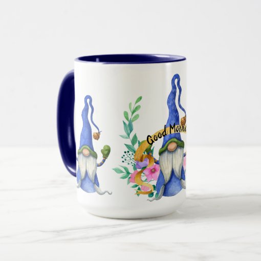 Good Morning Gnomes Mug | Zazzle