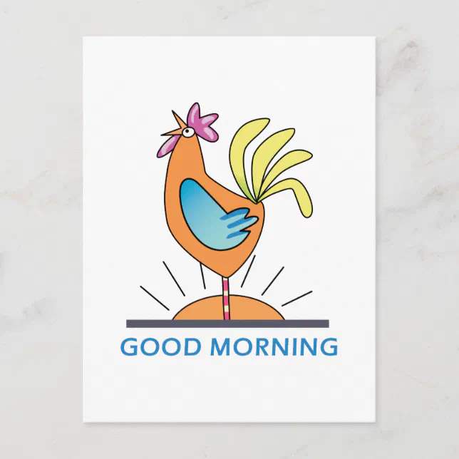 Good Morning Postcard | Zazzle
