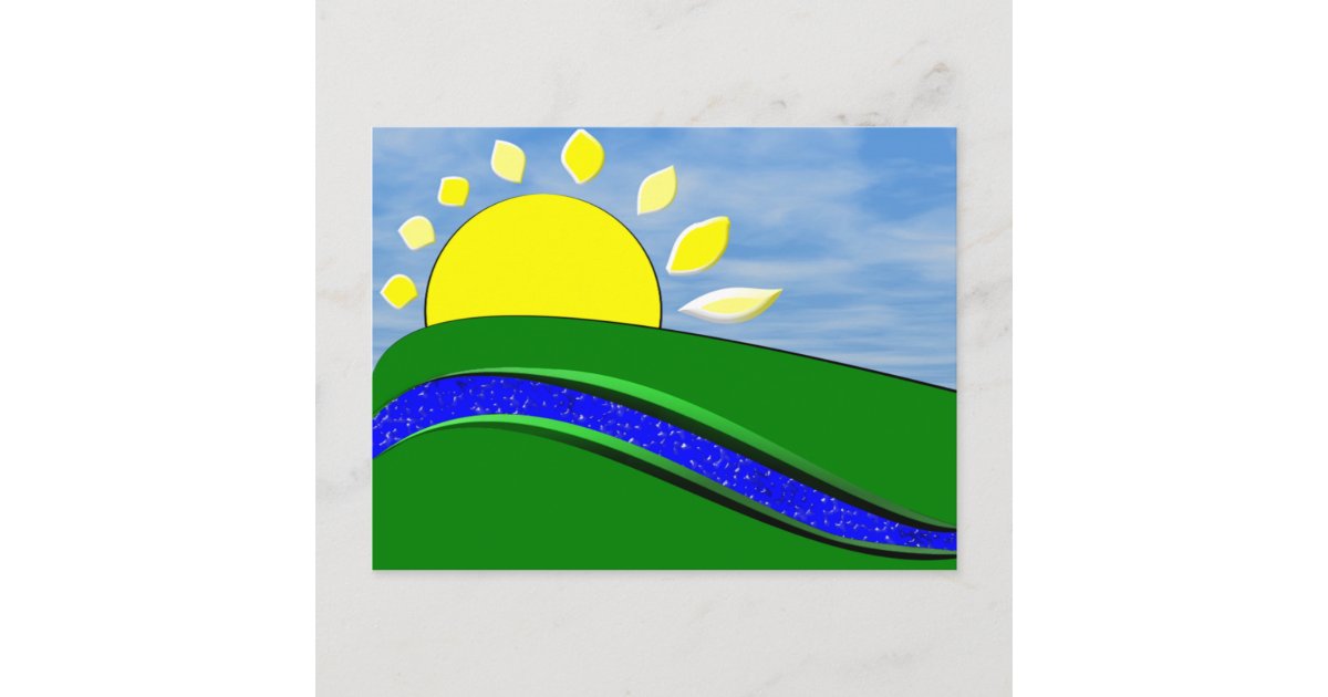 Good Morning Sunshine Day Postcard | Zazzle