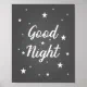 Good Night Poster | Zazzle