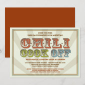 Good Old Fashioned Chili Cook Off Party Invitation | Zazzle