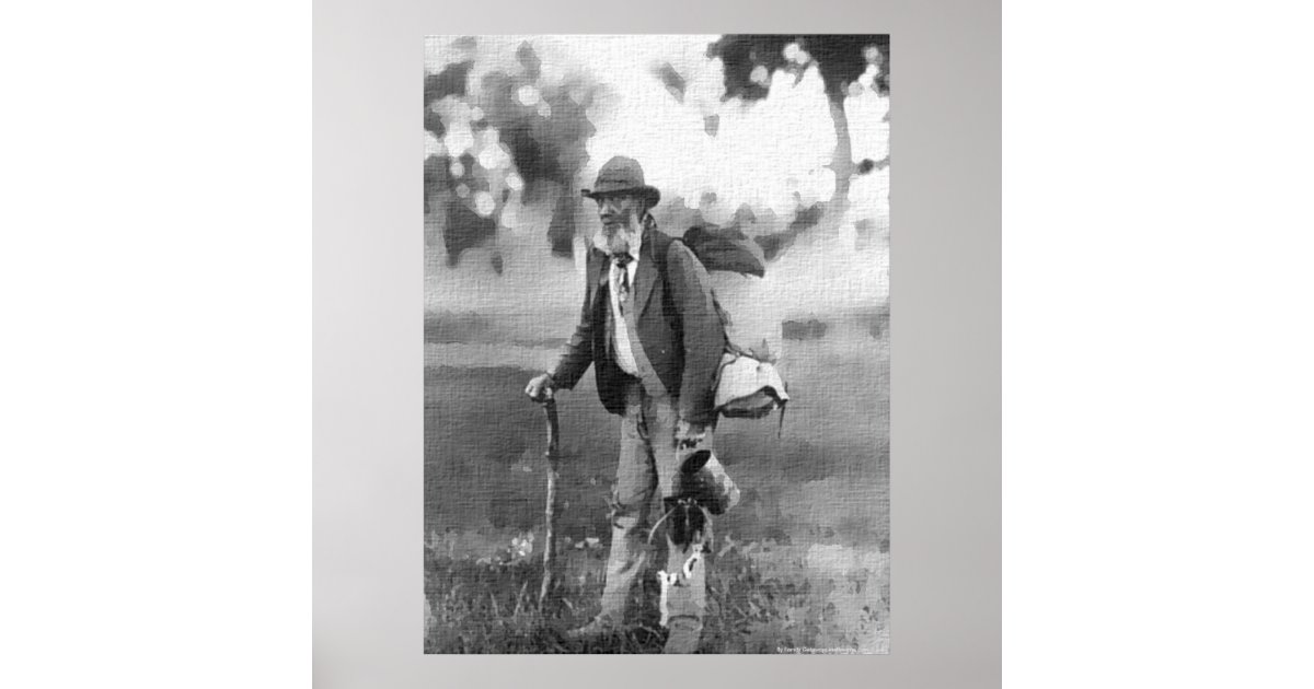 Good Old Jolly Australian Swagman Poster | Zazzle