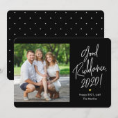 Good Riddance Happy New Year Photo Cards | Zazzle