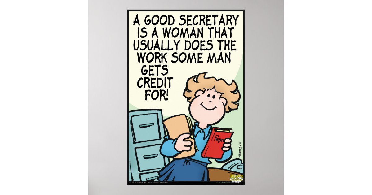 Good Secretary Poster | Zazzle