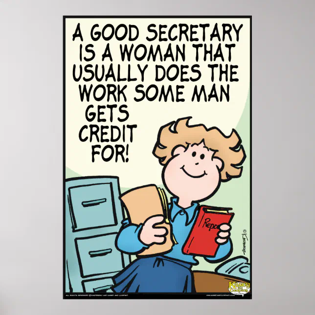 Good Secretary Poster | Zazzle