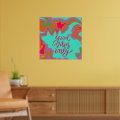 Good Vibes Only Trendy Inspirivity School Poster | Zazzle