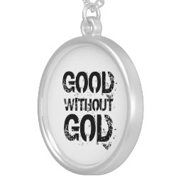 Good Without God Necklace | Zazzle