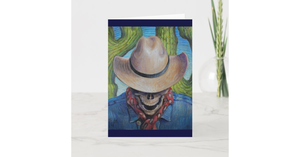 Goodbye Cowboy Card | Zazzle.com