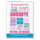 Goodbye Farewell New Job Retirement Card | Zazzle