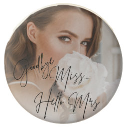 Goodbye Miss Hello Mrs Photo Bridal Shower Chocolate Covered Oreo | Zazzle