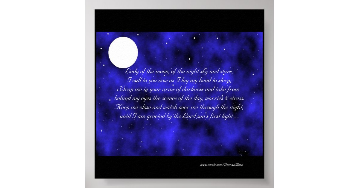 Goodnight Poster | Zazzle