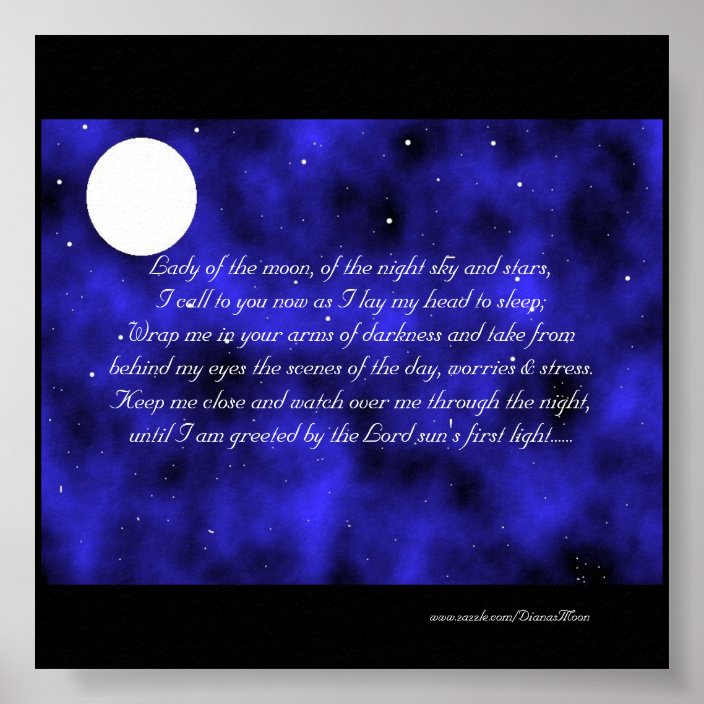 Goodnight Poster | Zazzle.com