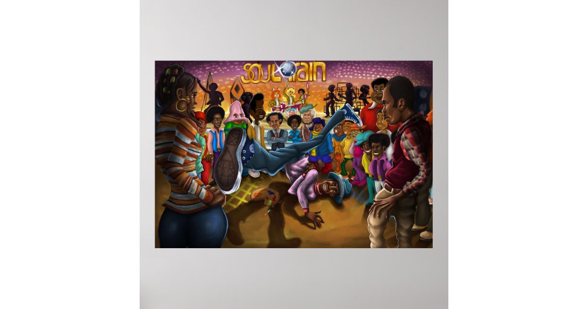 Goodtimes At Soul Train Poster | Zazzle