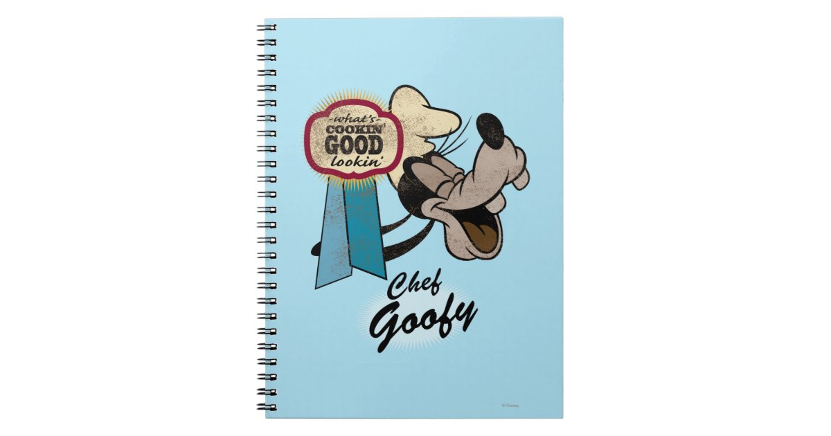 Goofy | Chef Notebook | Zazzle
