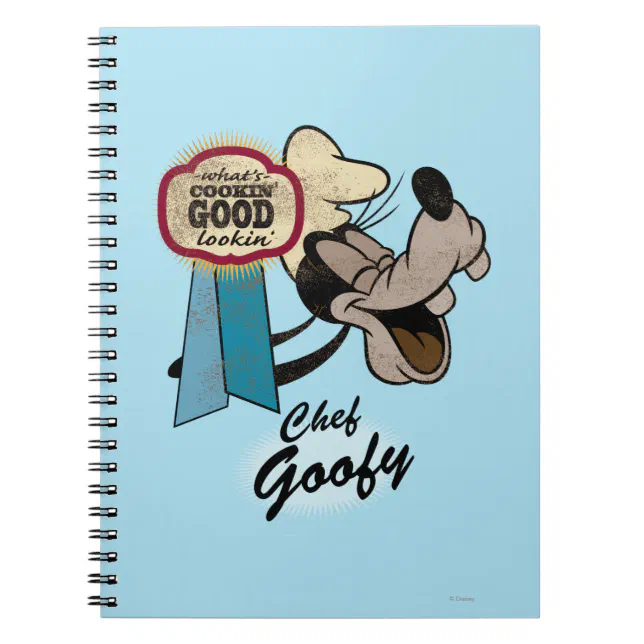 Goofy | Chef Notebook | Zazzle