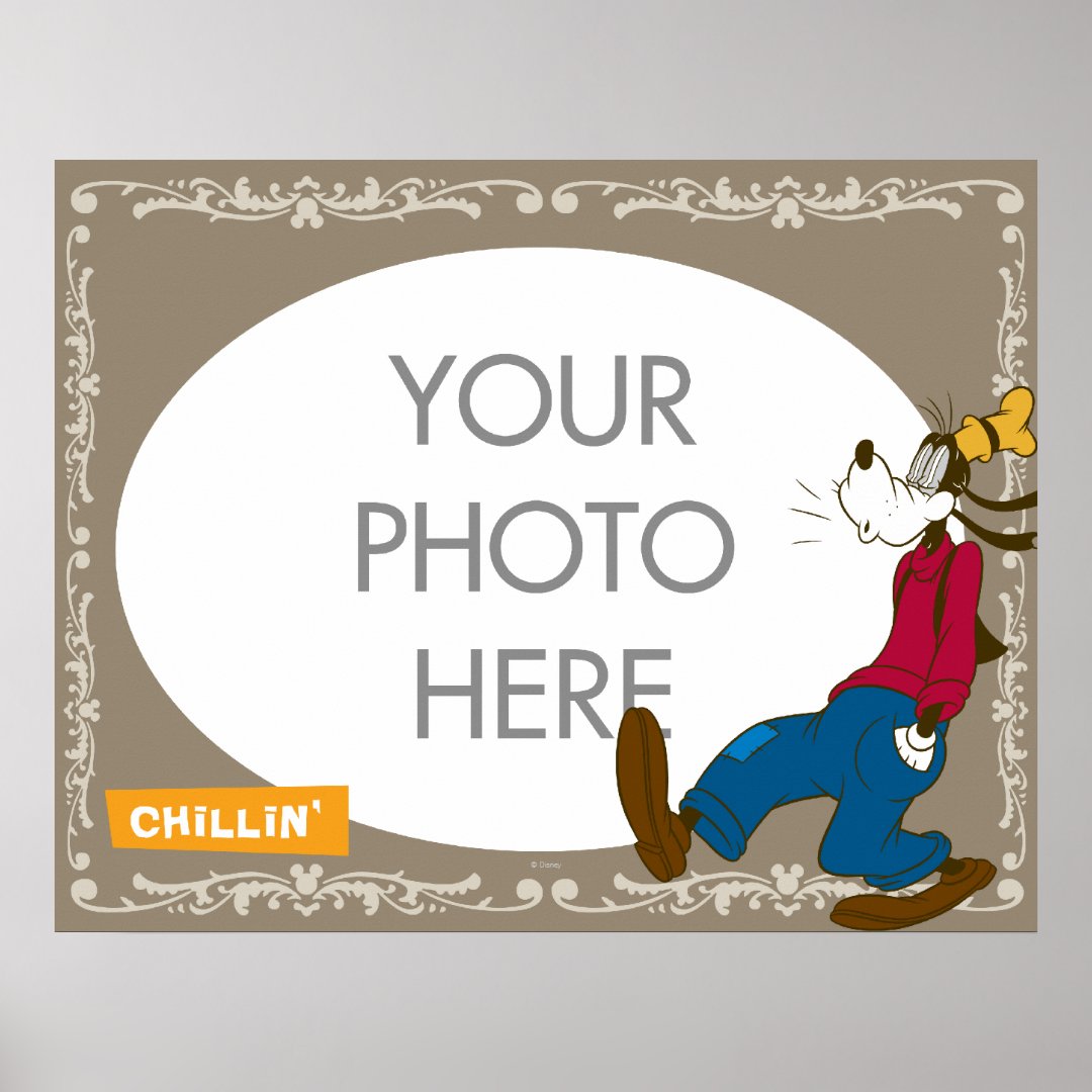 Goofy Customizable Poster | Zazzle