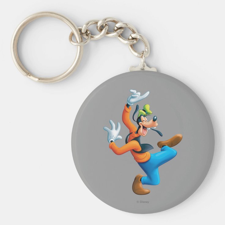 Goofy | Dancing Keychain | Zazzle
